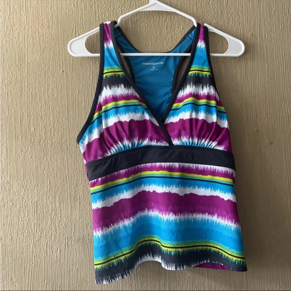 Free Country | Swim | Free Country Womens Tankini Size Xl Racerback ...